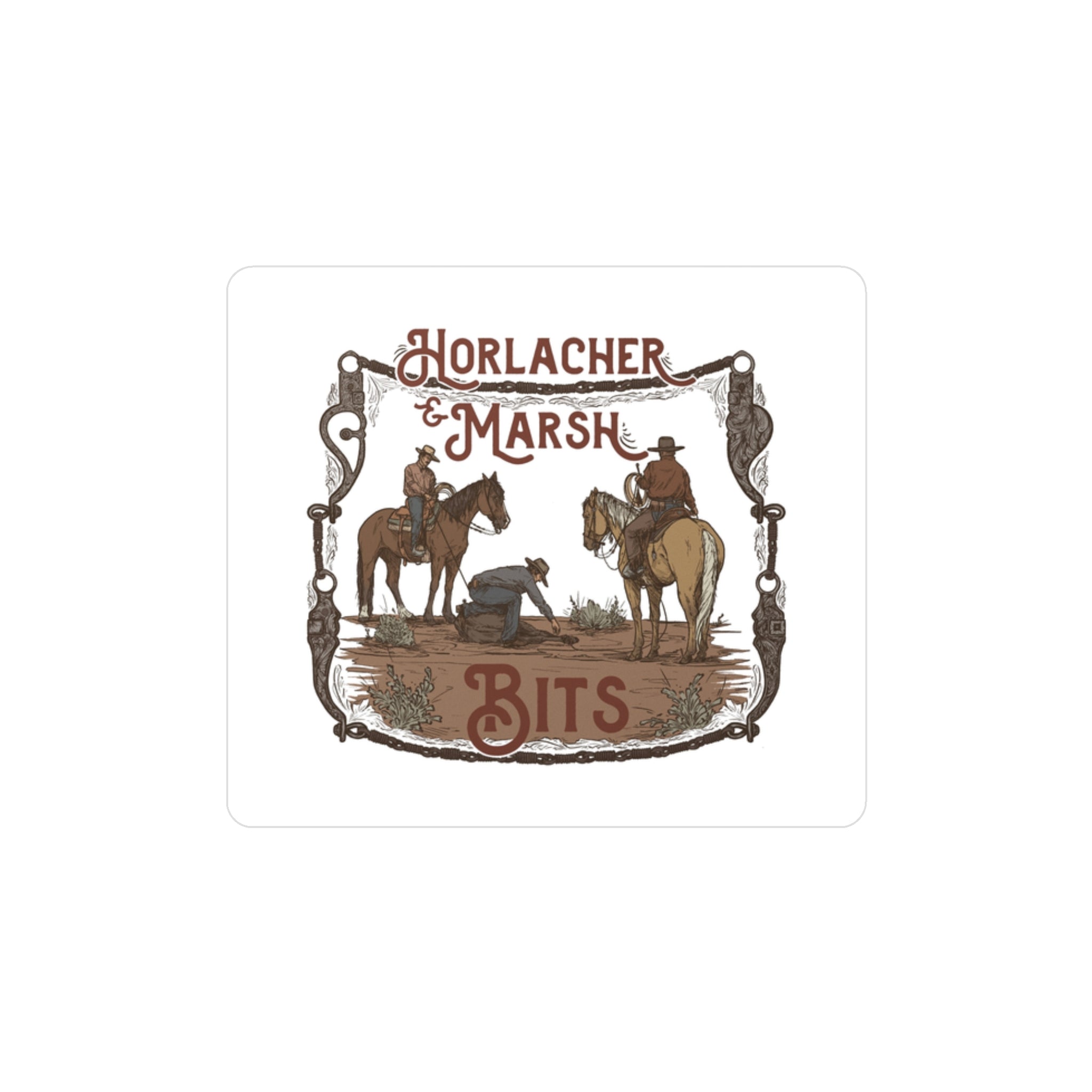 Horlacher & Marsh Bits Roping Vinyl Decal – Pat Horlacher